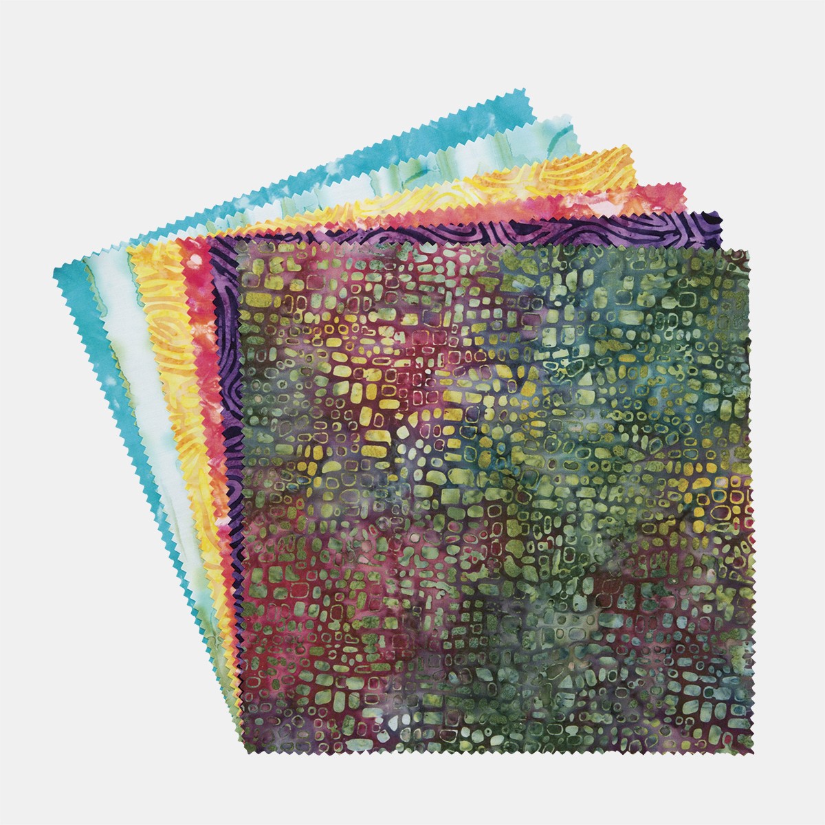 Maui Batiks Layer Cake | ConnectingThreads.com