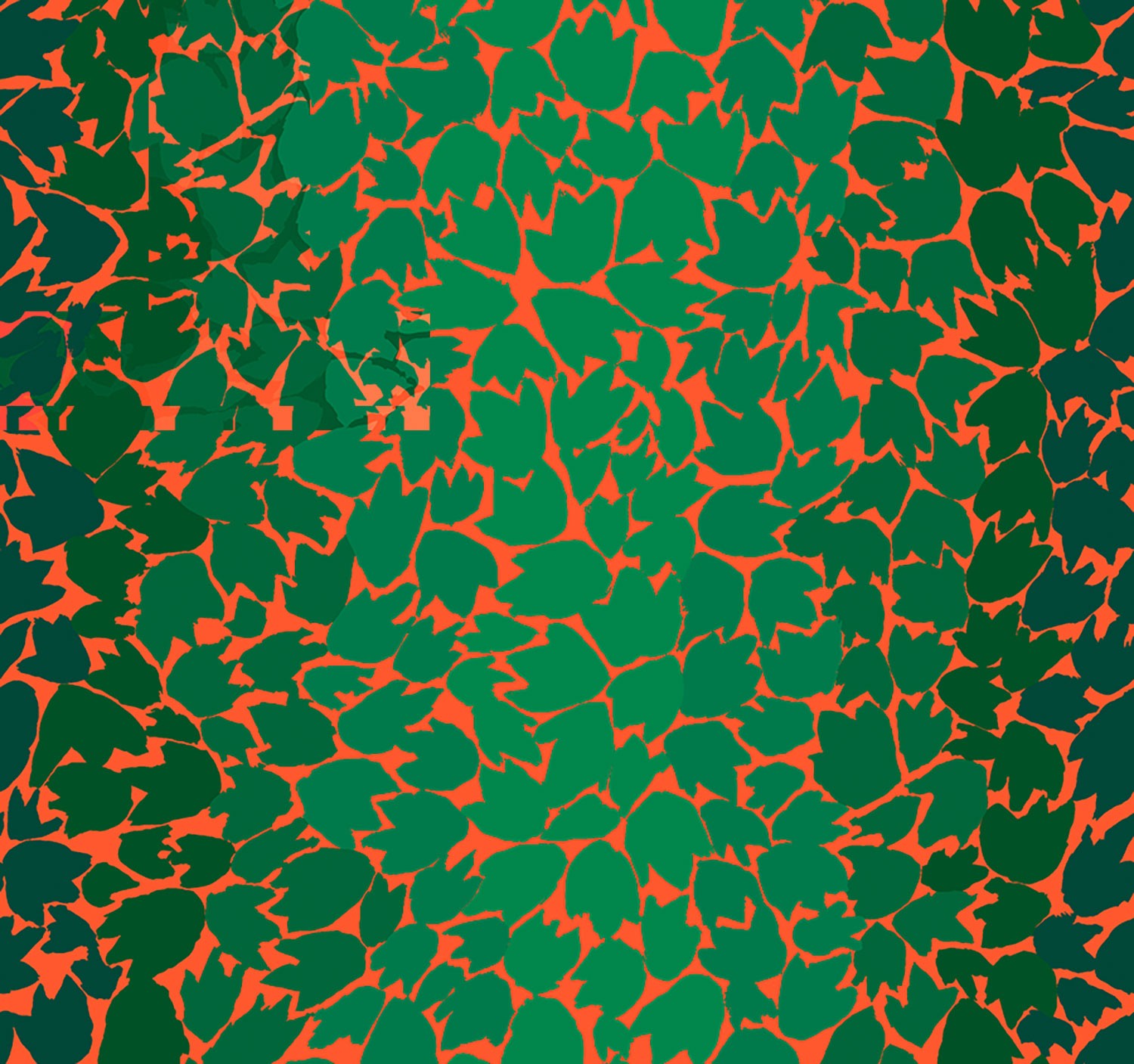 Ombre Leaves | ConnectingThreads.com