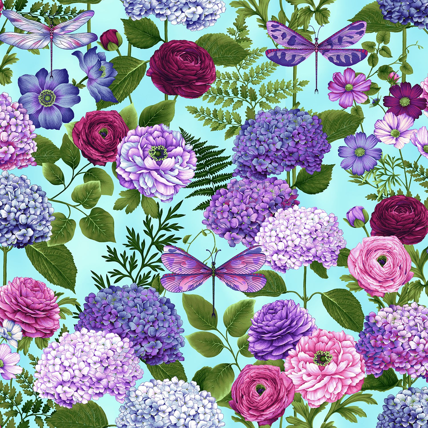 Dragonfly Garden - Hydrangea Bouquets | ConnectingThreads.com