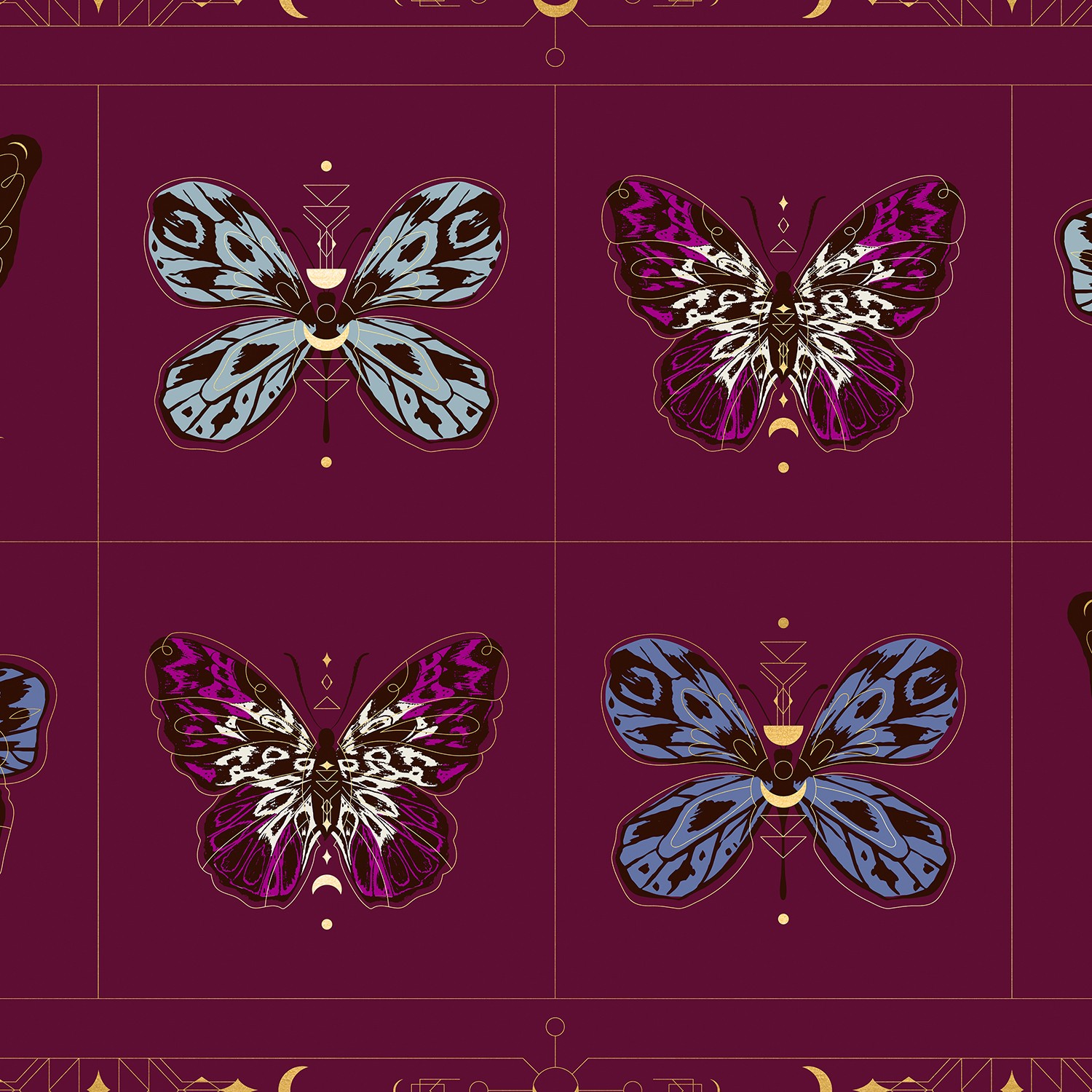 Tiger Fly - Tiger Fly Butterfly Panel | ConnectingThreads.com