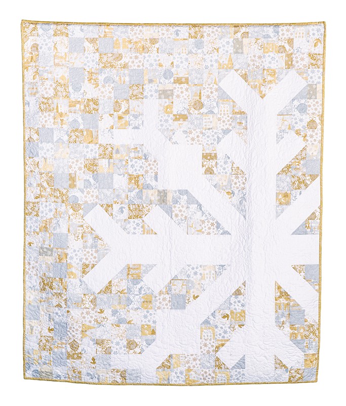 Holiday Village - Snowflake Quilt Kit | ConnectingThreads.com