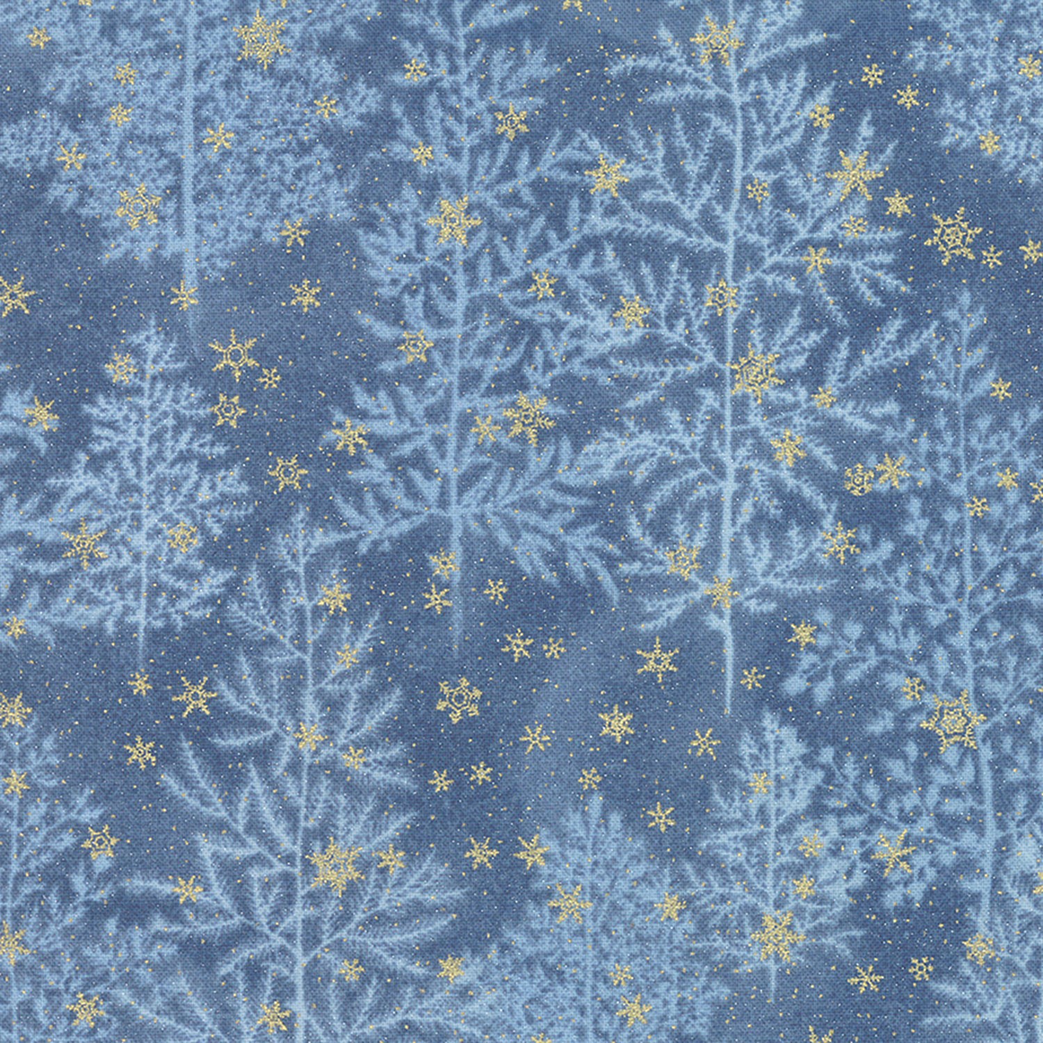Forest Frost Glitter - Pine Trees | ConnectingThreads.com