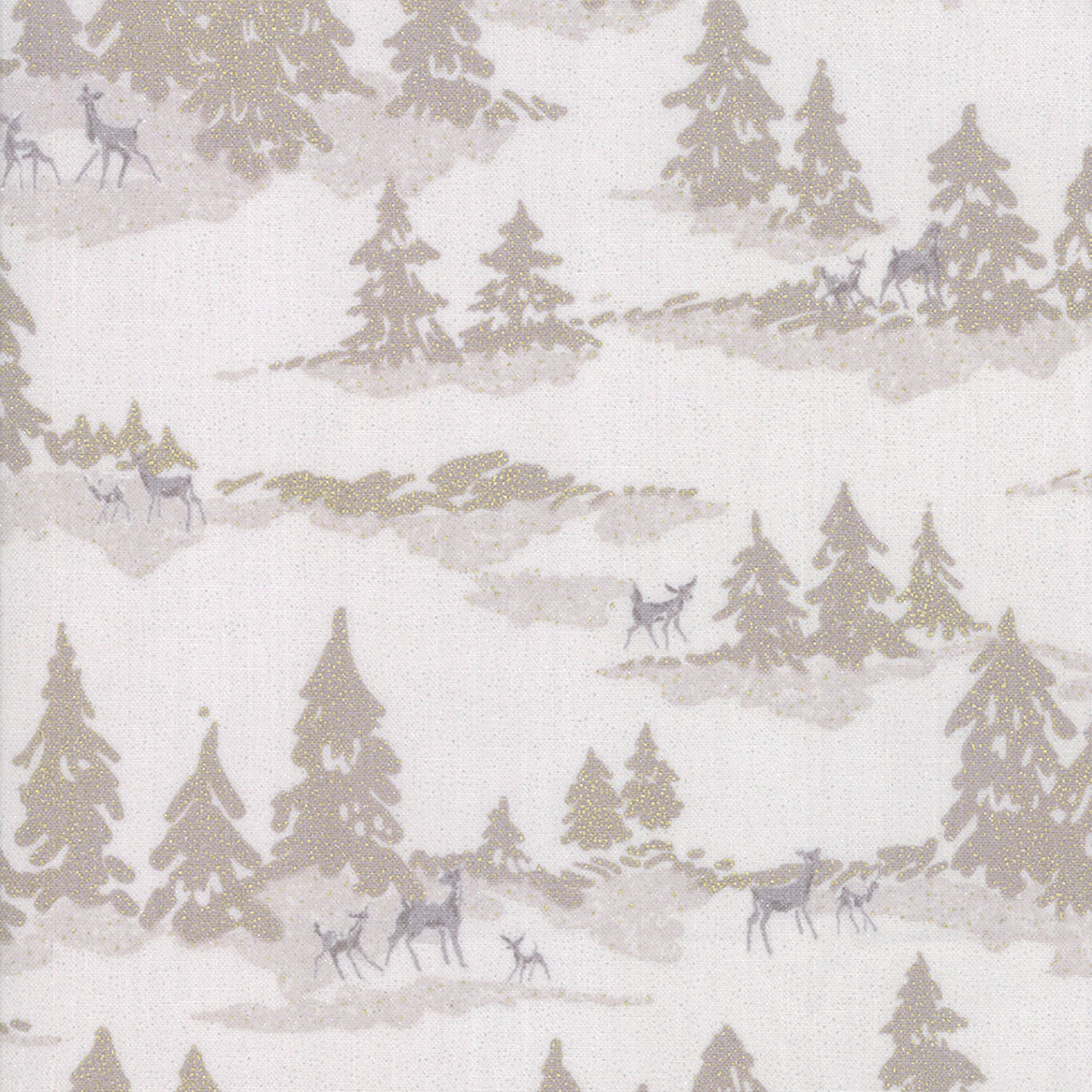 Forest Frost Glitter - Deer Forest | ConnectingThreads.com