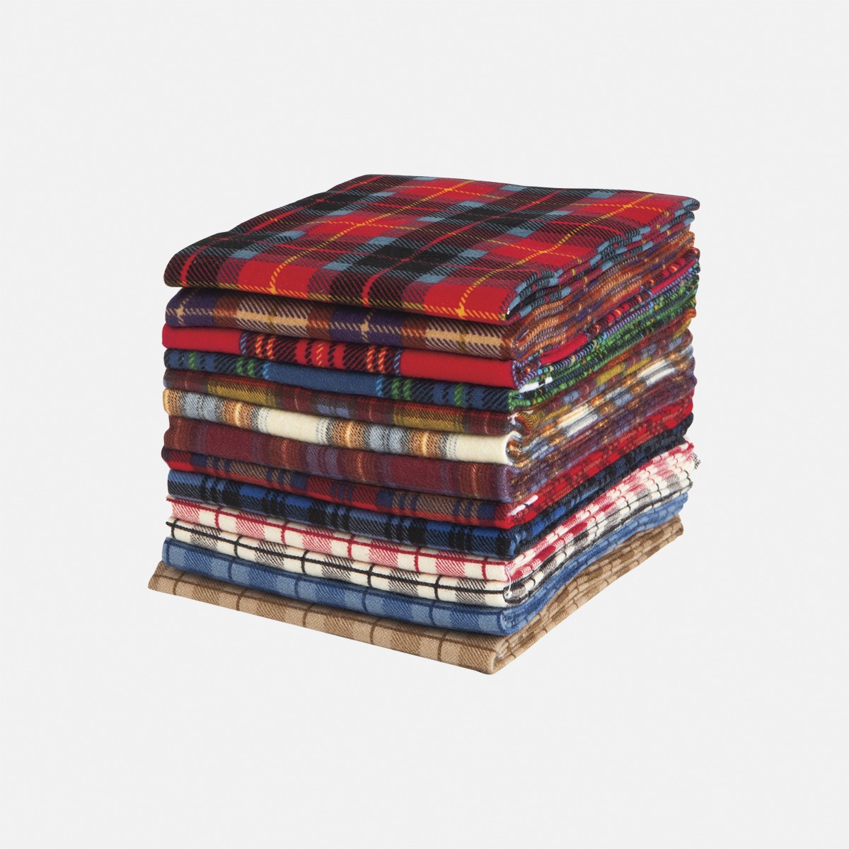 Dad Plaid Flannel - Dad Plaids Flannel Fat Quarter Sampler ...