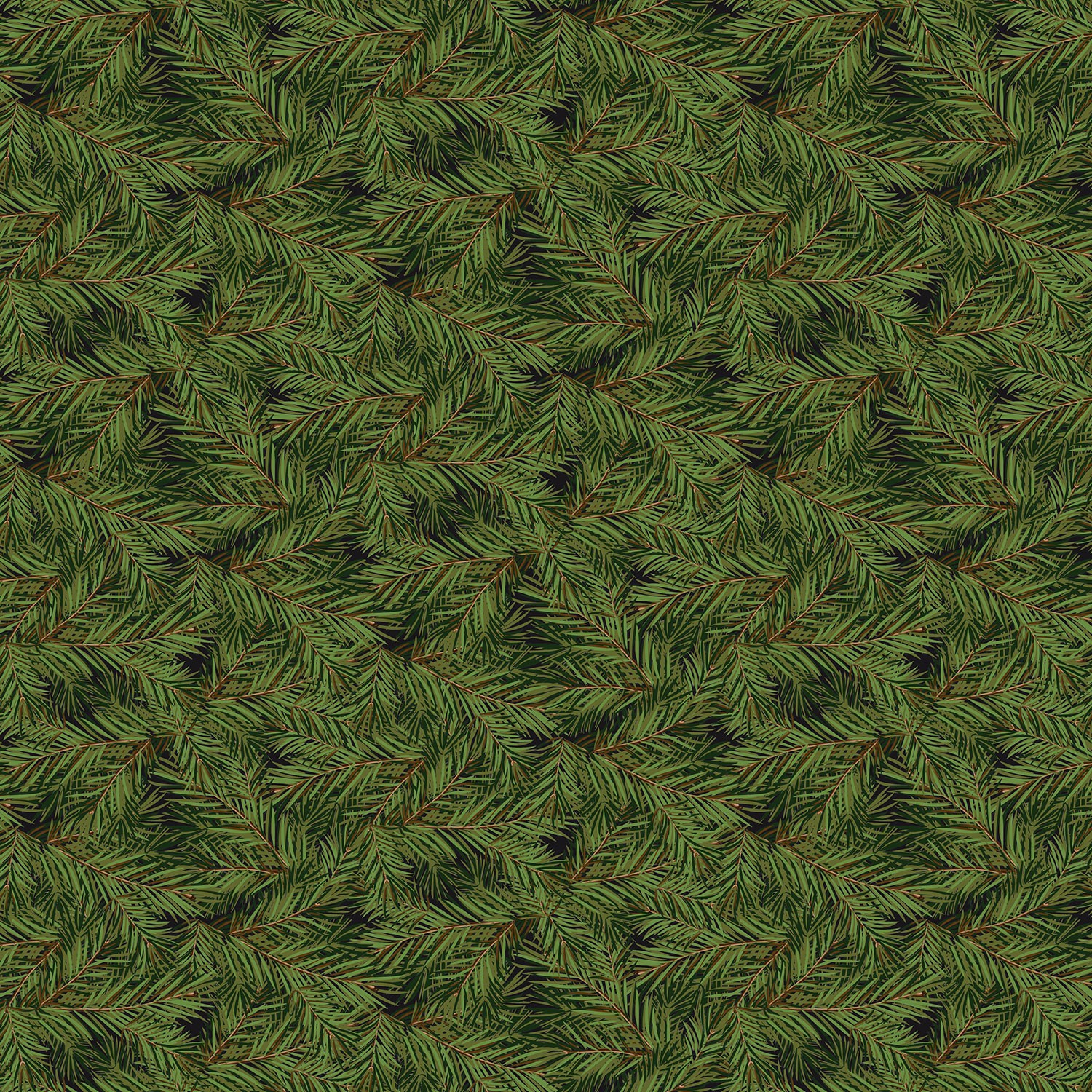 A Classic Christmas - Christmas Pine Branches | ConnectingThreads.com