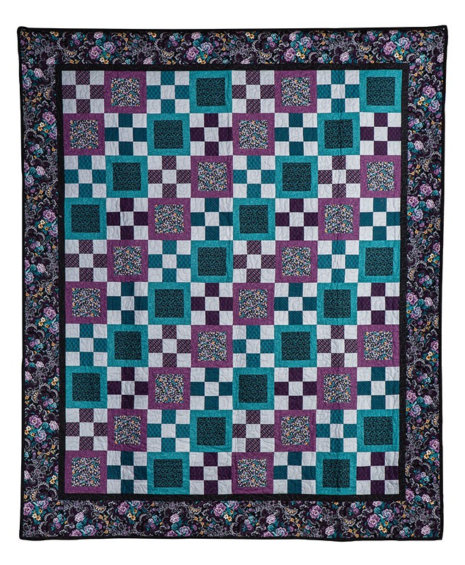 Midnight Soiree - Two to Tango Quilt Kit | ConnectingThreads.com