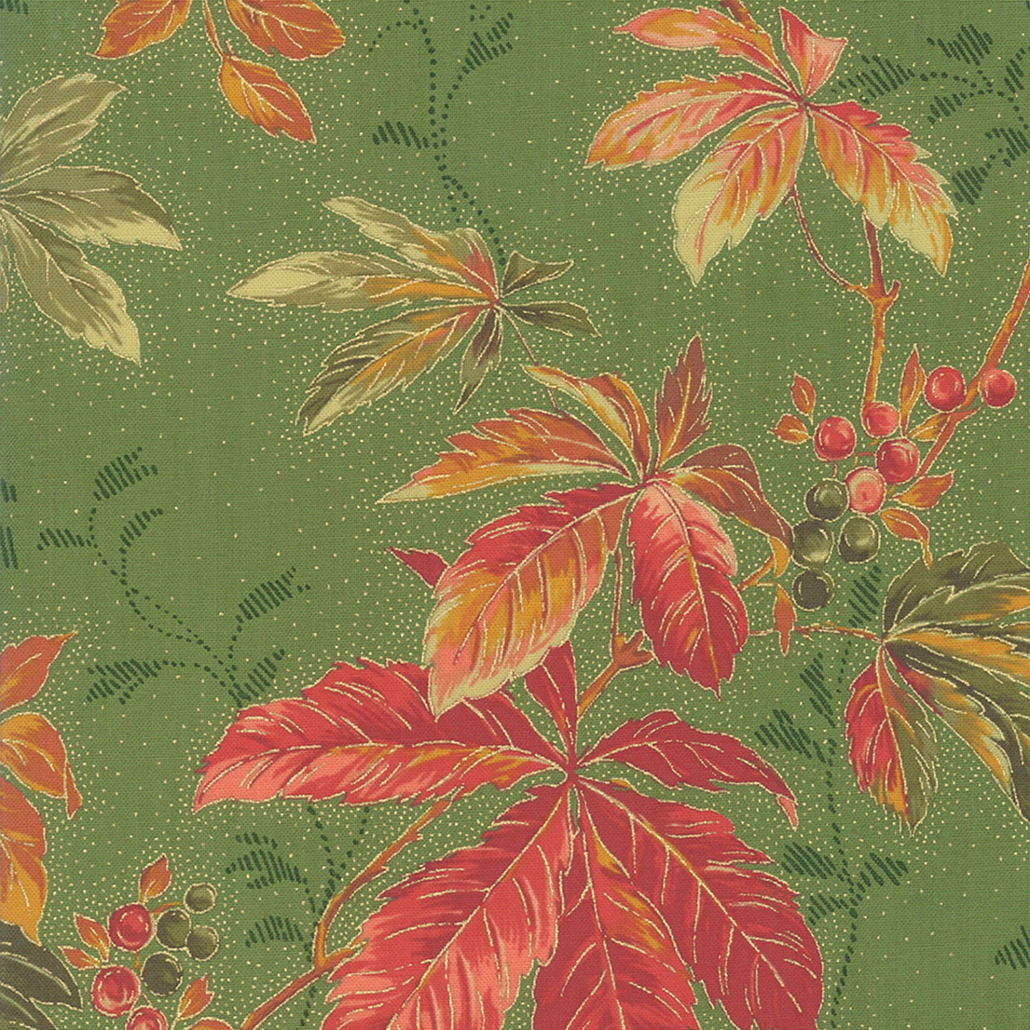 Arboretum Metallics - Leaves & Branches | ConnectingThreads.com