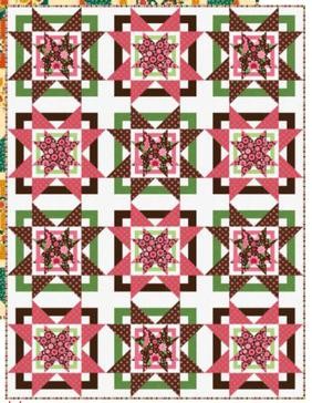 Blooming Star Quilt Pattern - Free Download | Connecting Threads