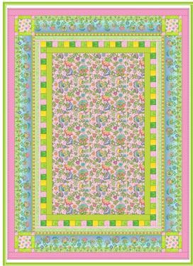 Flower Girl Quilt Pattern - Free Download | Connecting Threads