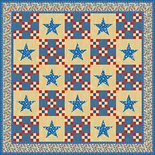 Starry Nine Patch Quilt Pattern Download | Connecting Threads