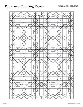 Everything is Interconnected Coloring Page | ConnectingThreads.com