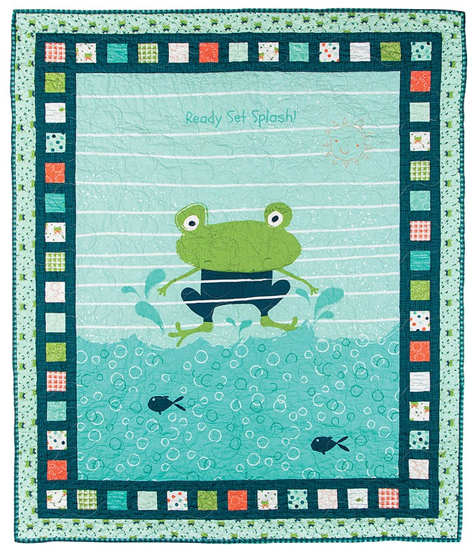 Ready, Set, Splash - Ready Set Splash! Quilt Kit | ConnectingThreads.com