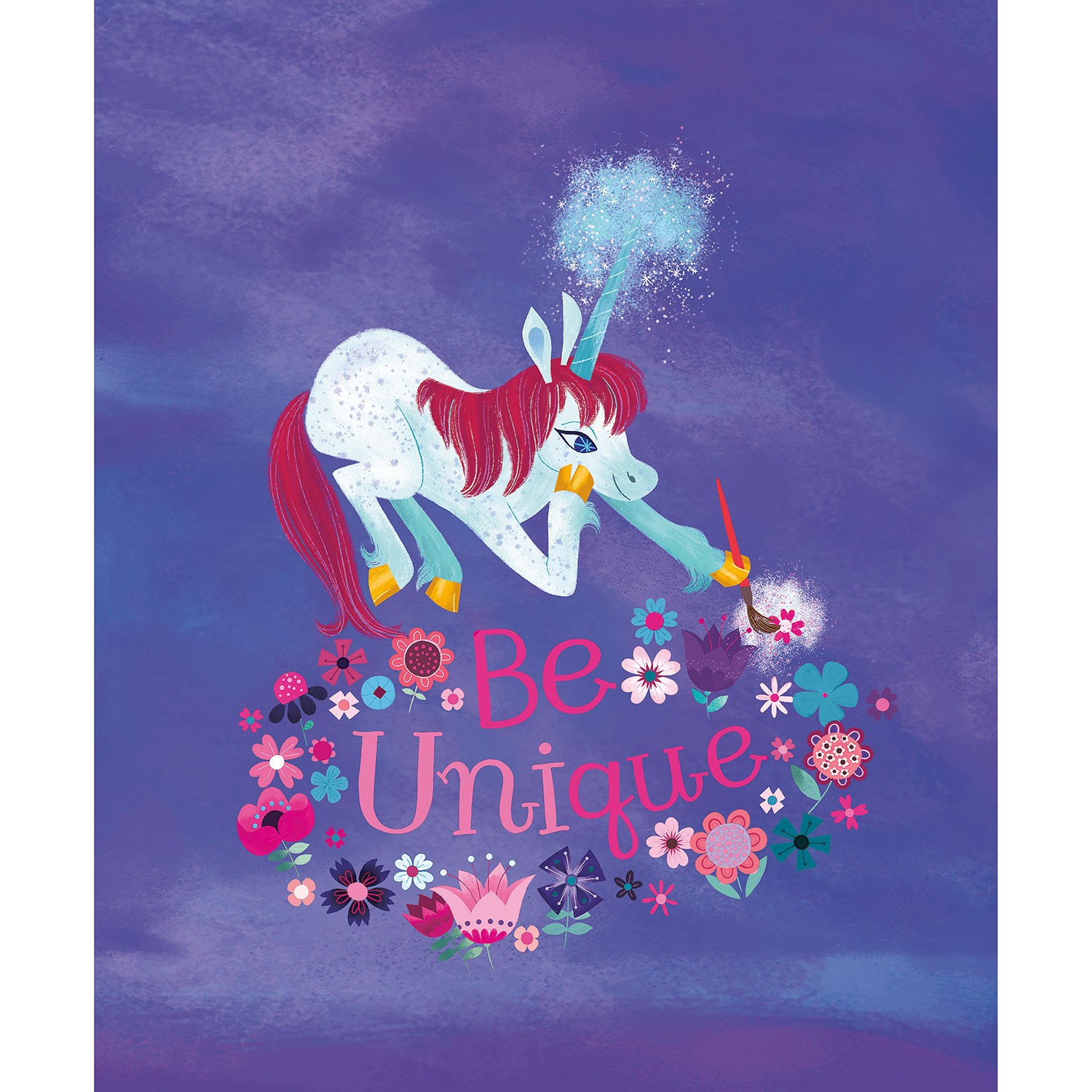 Uni the Unicorn Panel | ConnectingThreads.com