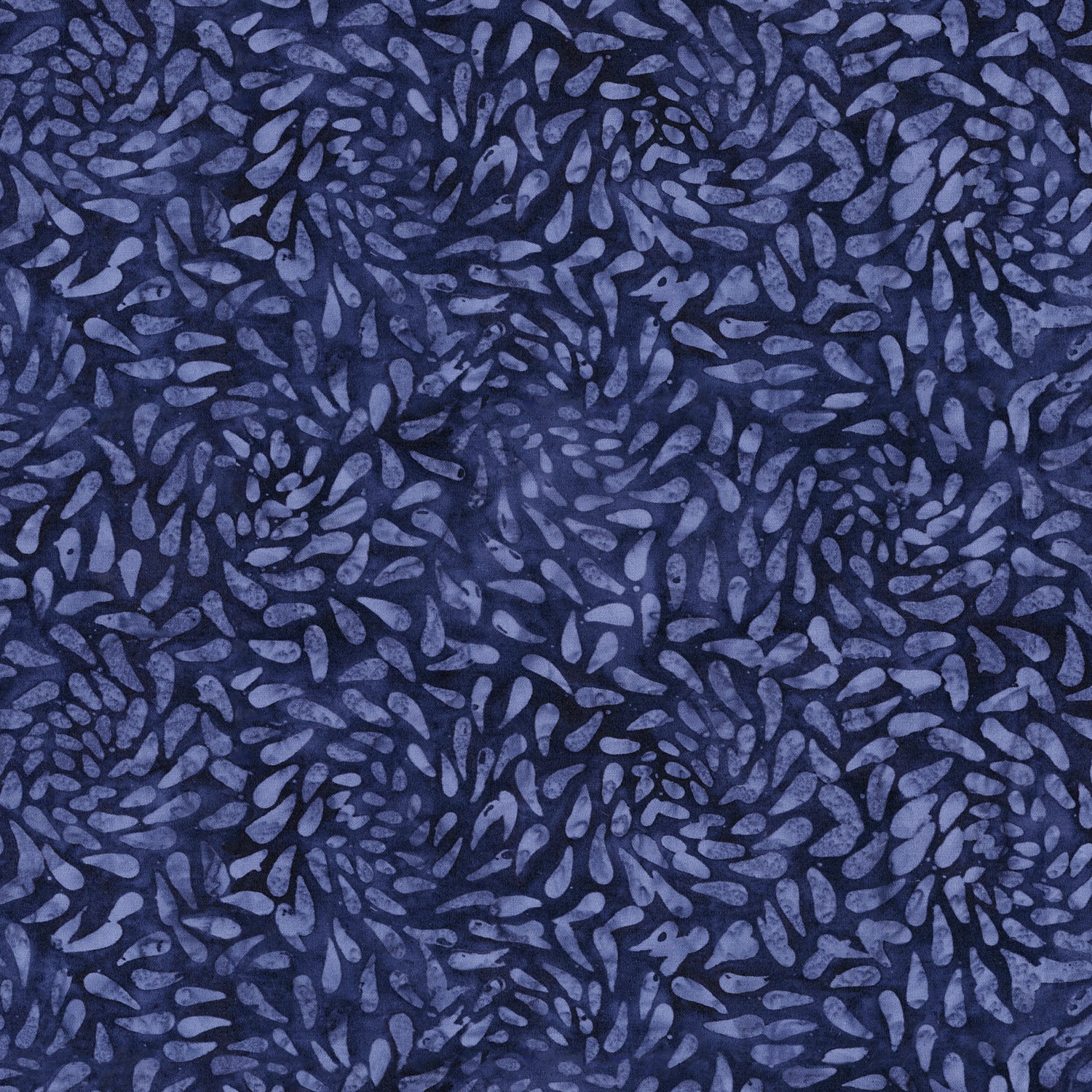 Moonlit Indigo Batiks - Moonlit Indigo Batiks Petals Lt Navy Quilting ...