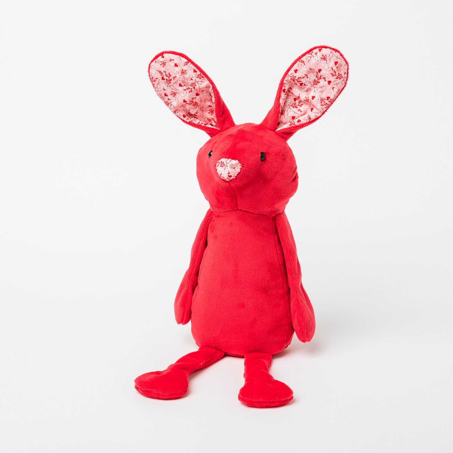 Benson Bunny Valentine’s Red Stuffy DIY Kit | ConnectingThreads.com