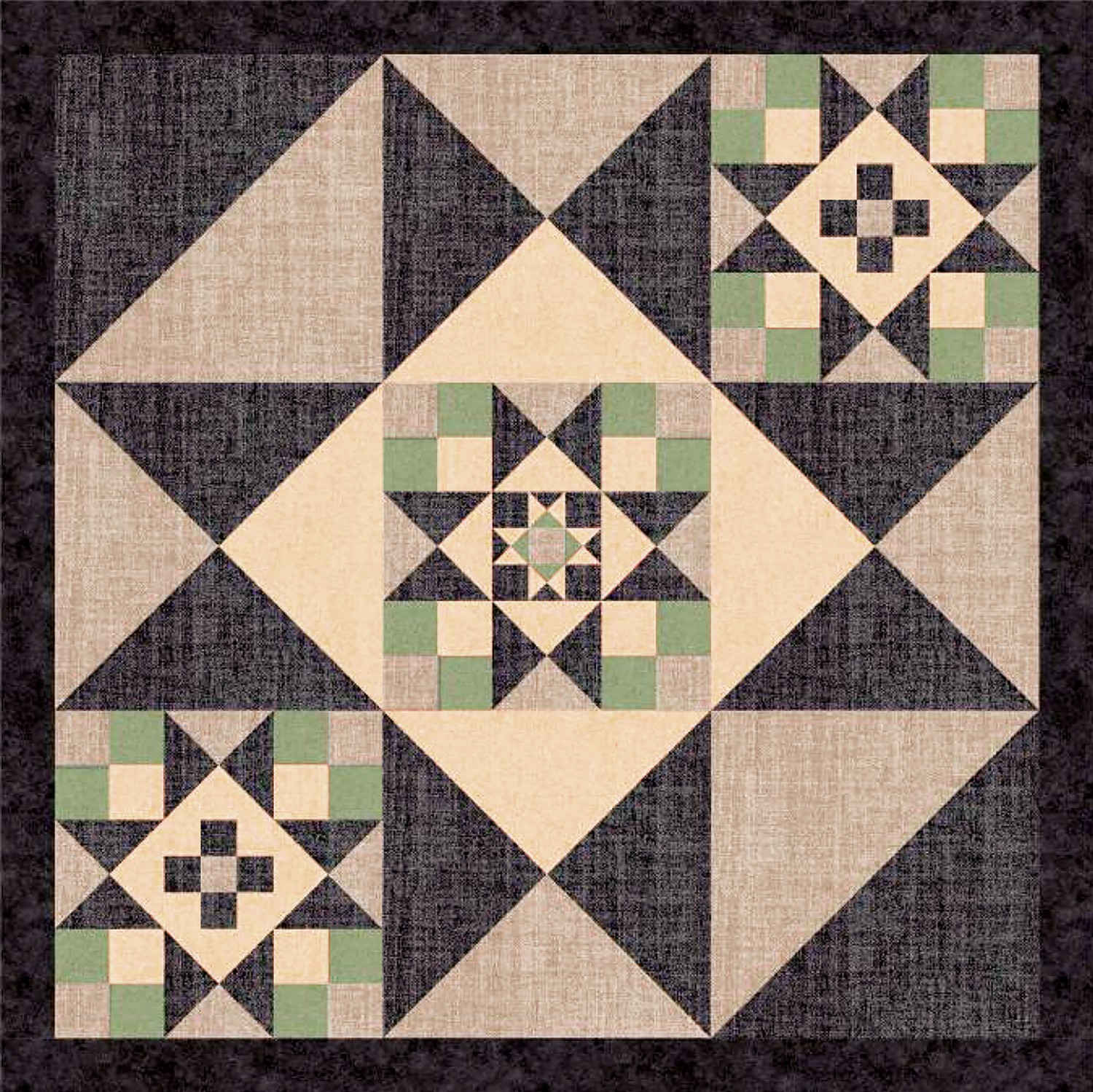 Free Mini Star Quilt Pattern Download - Connecting Threads