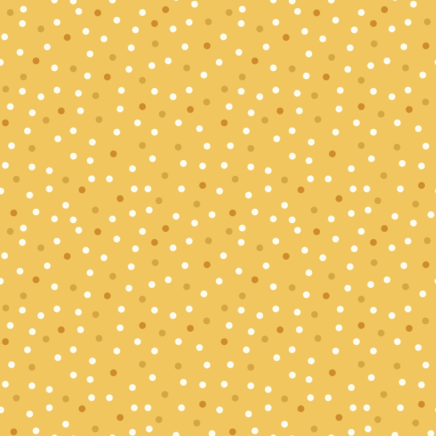 Clover & Dot - Clover & Dot Polka Dot-Yellow Quilting Cotton Fabric Yardage | ConnectingThreads.com