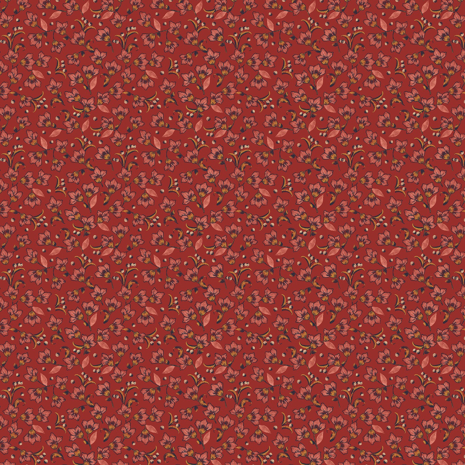 Hatfield Garden - Hatfield Garden Primrose Patch Terra Cotta Quilting ...