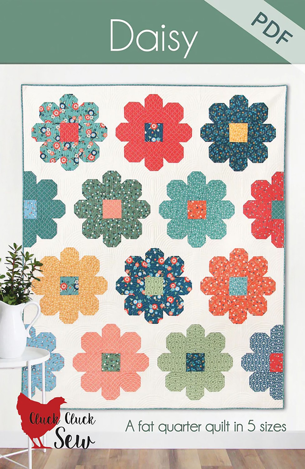 Free Daisy Pattern Download | Connecting Threads