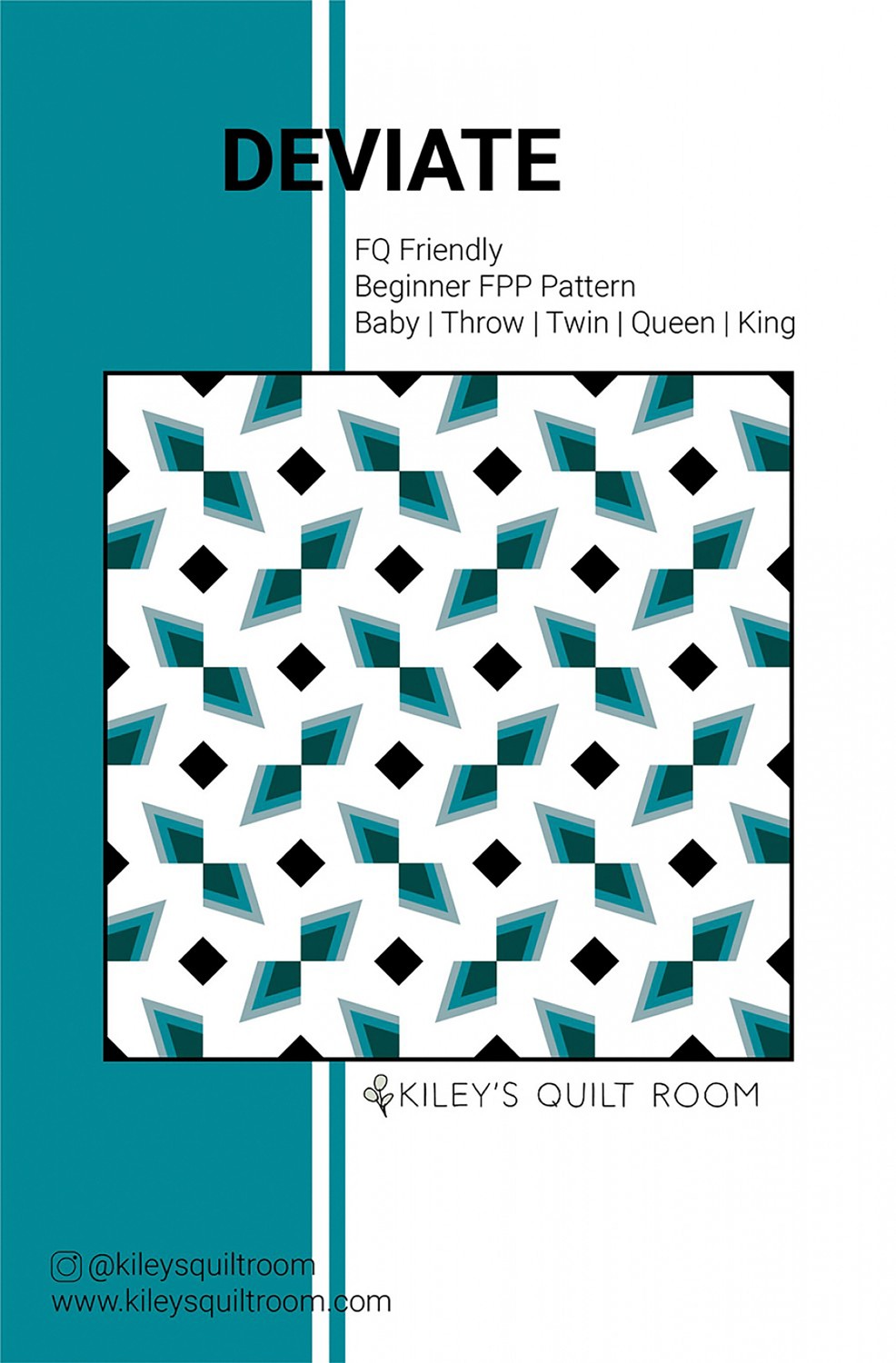 Deviate Quilt Pattern - Shop Unique Quilting Designs Online