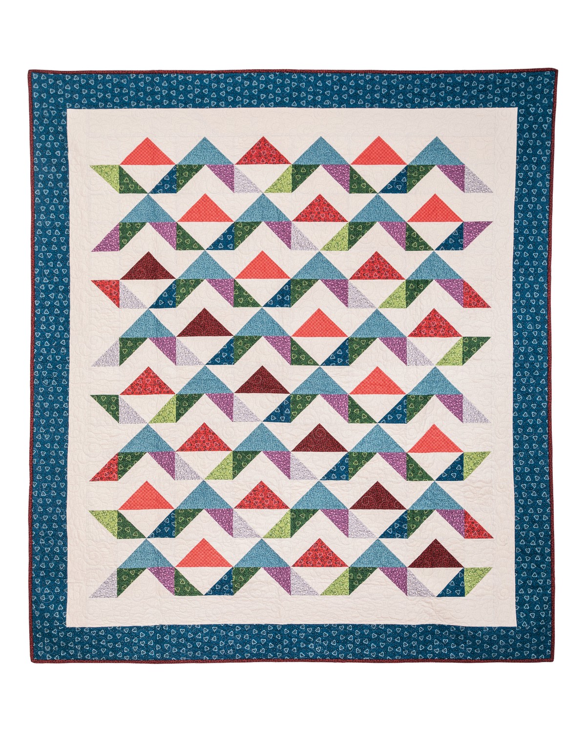 Winter Meadow Rocky Mountain Flannel Quilt Kit | Connecting Threads
