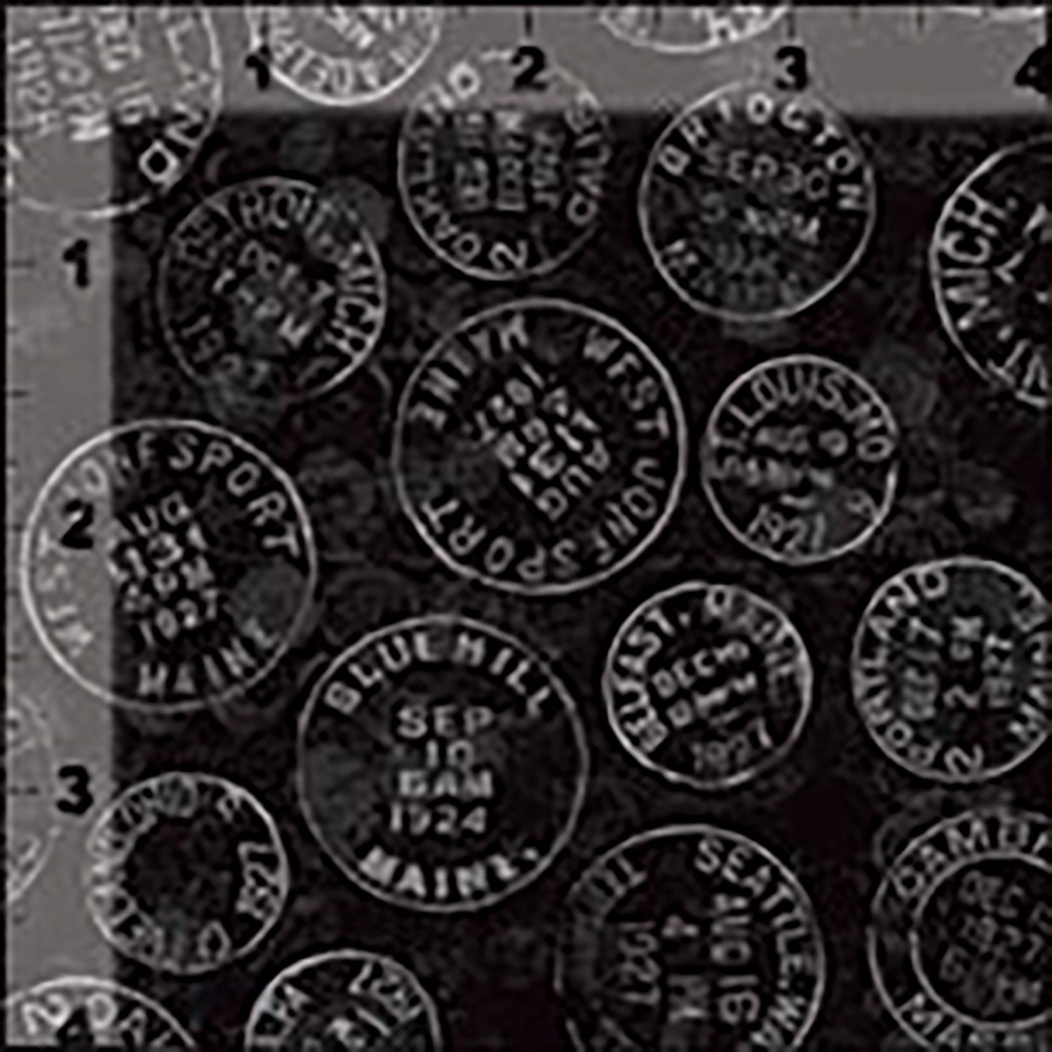 Post Marks 1YD Cut-Black | ConnectingThreads.com