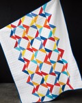 Rainbow Solids - Rainbow Solids Arrow Point Path Lap Cotton Fabric Quilt Kit | ConnectingThreads.com