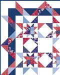 Summer Jubilee Hometown Stars Quilt Kit - Connecting Threads