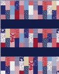Summer Jubilee - Summer Jubilee Flagstone Path Lap Cotton Fabric Quilt ...