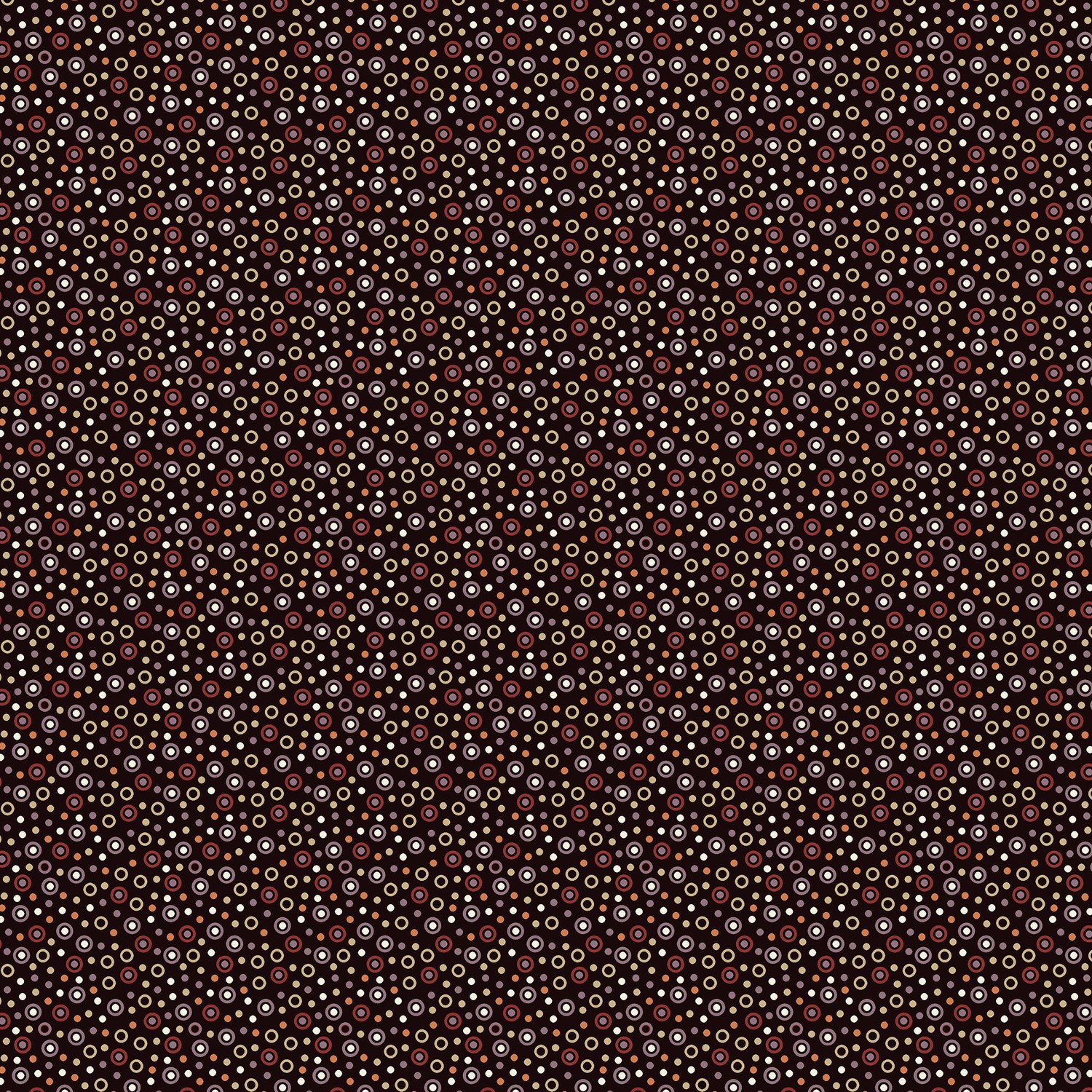 Spiced Cider - Spiced Cider Mixed Polka Dot Multi Color Quilting Cotton Fabric Yardage ...