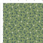 Luxembourg Square - Luxembourg Square Alzette Floral Dk Tea Green ...