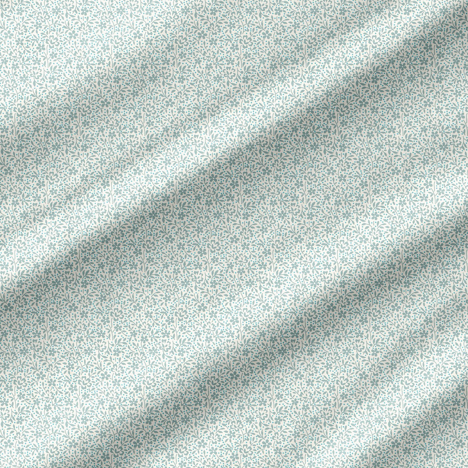 Specialty Cuts Bethany 3 Yard Cut Lt Dusty Aqua Teal Quilting Cotton ...