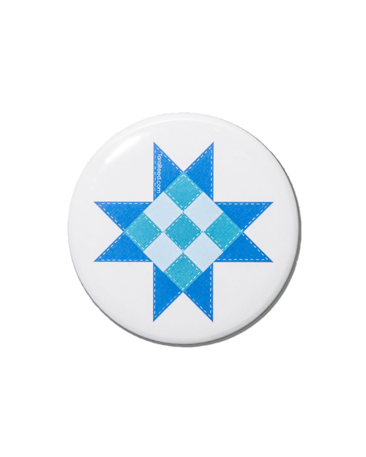 Mirror - Blue Quilt Block | ConnectingThreads.com