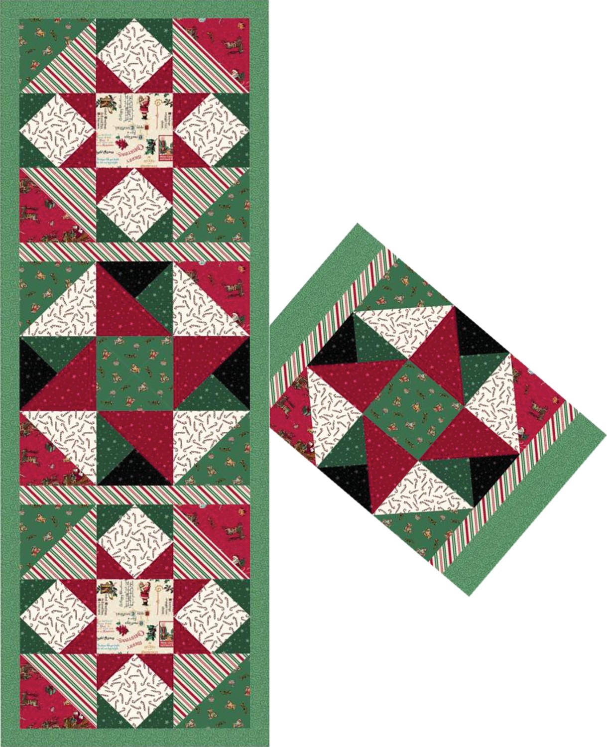 Prancers, Dancers & Peppermint Pattern Download | ConnectingThreads.com