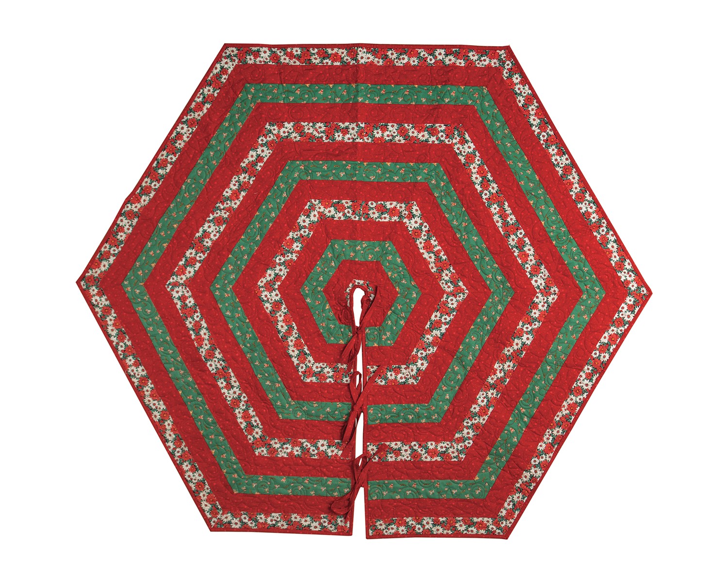 Easy Holiday Tree Skirt Pattern Download | ConnectingThreads.com