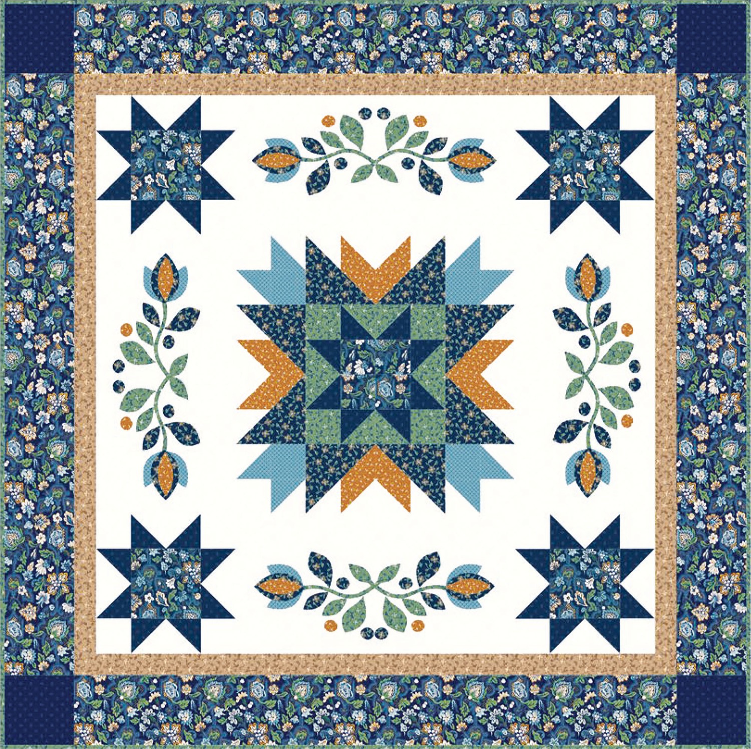 Bountiful Pattern Download | ConnectingThreads.com