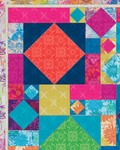 Grace - Grace Fourteen On Point Cotton Fabric Quilt Kit | ConnectingThreads.com