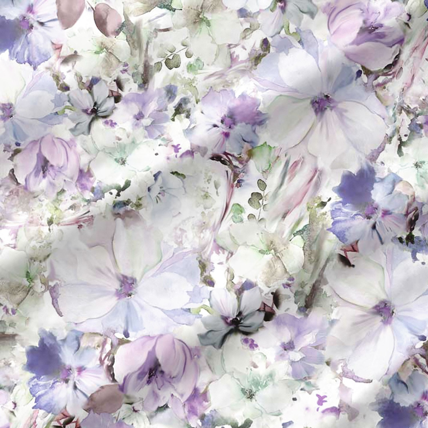 Backing Fabrics Arabesque Blue Violet 108 in Wide Backing Fabric ...