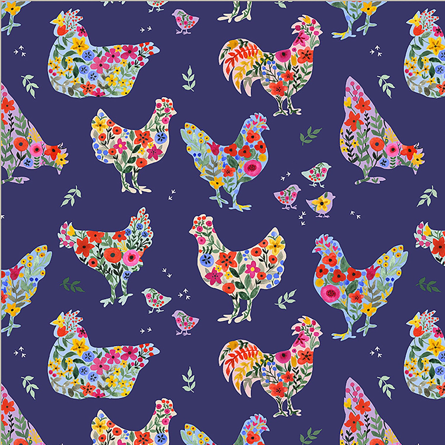 Chicken Littles - Chicks in the Garden-Blueberry | ConnectingThreads.com