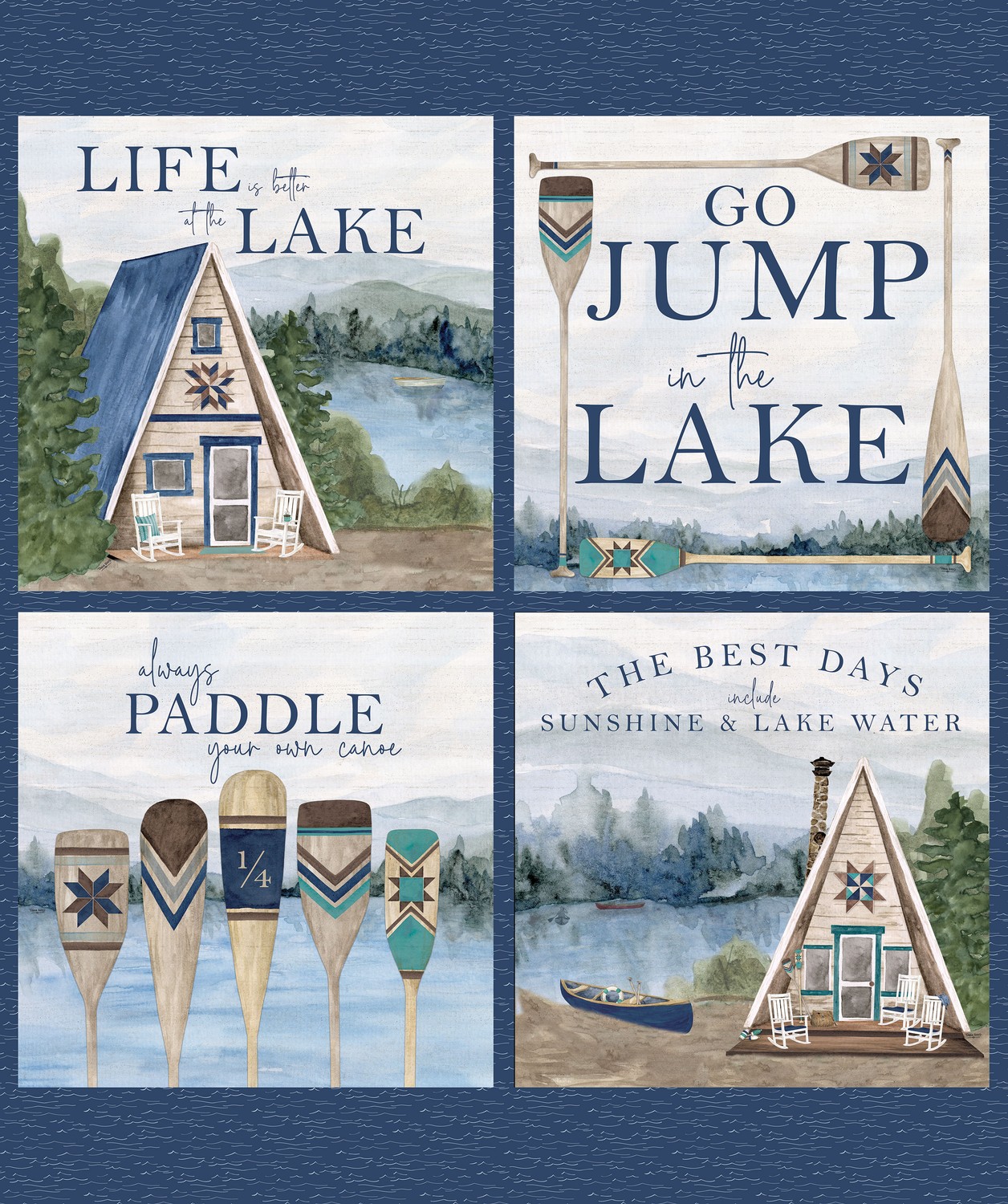 Wake at the Lake - Wake at the Lake Life is Better at the Lake Pillow ...