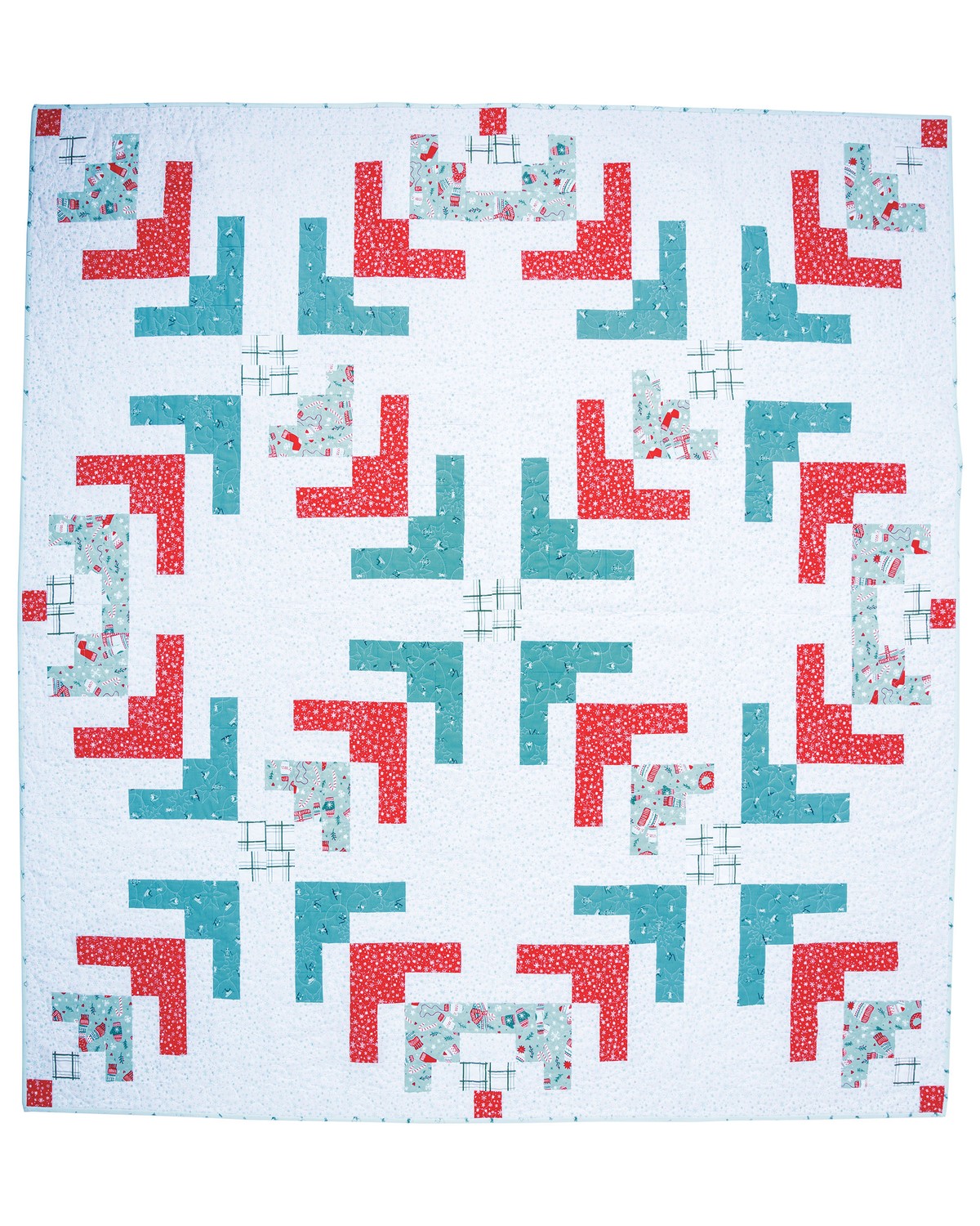 Ski Hill - Ski Hill Canterbury Tales Cotton Fabric Quilt Kit ...