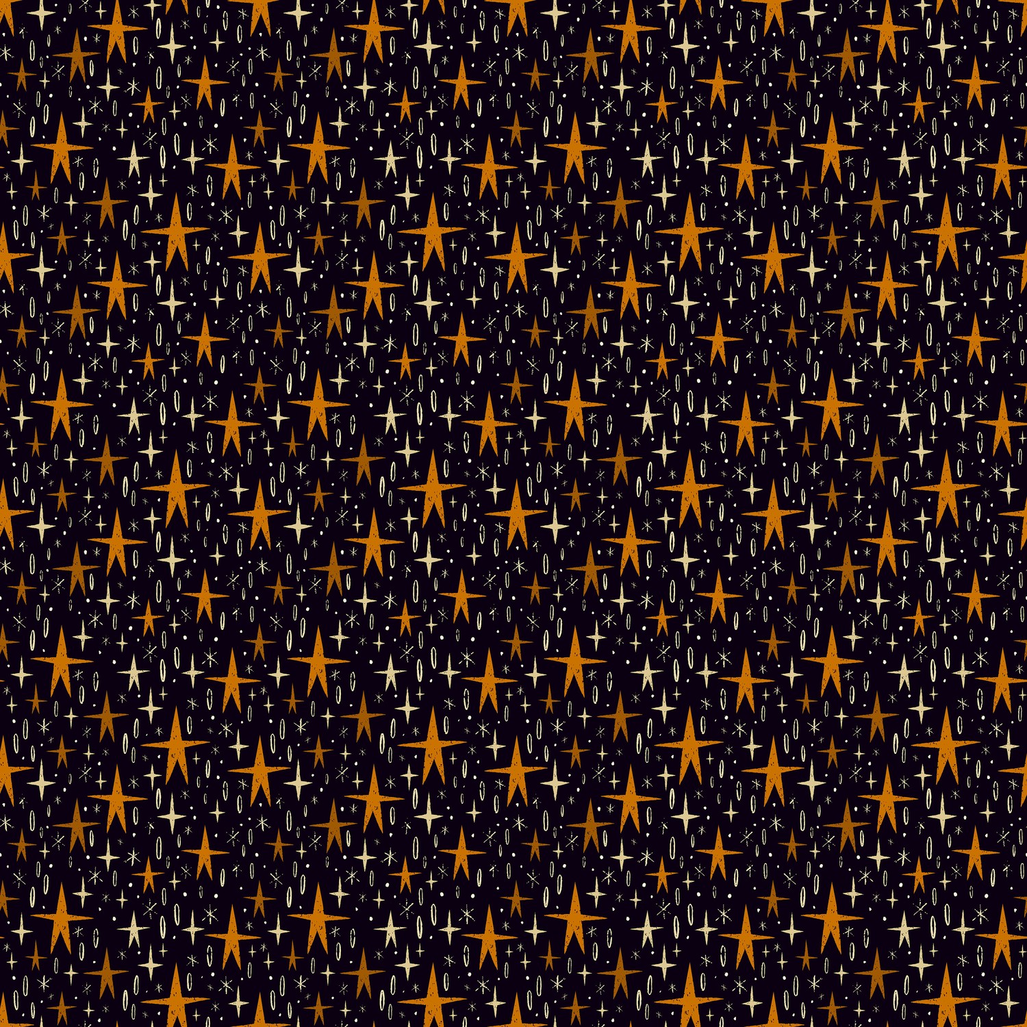 Nevermore - Nevermore Twinkle-Black Quilting Cotton Fabric Yardage ...