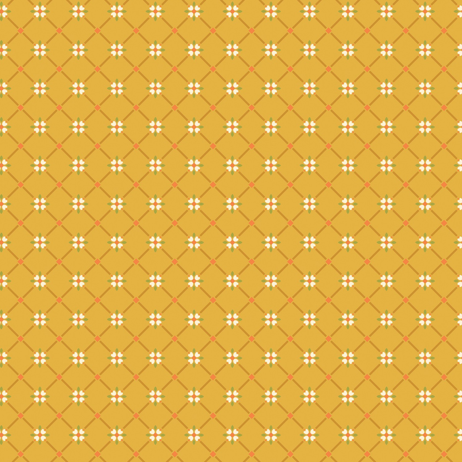 Autumn Afternoon - Autumn Afternoon Crosshatch Yellow Quilting Cotton Fabric Yardage ...
