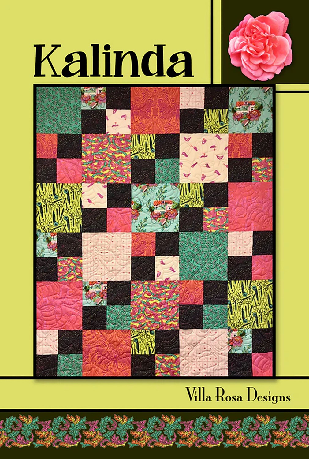Kalinda Quilt Pattern Card | ConnectingThreads.com