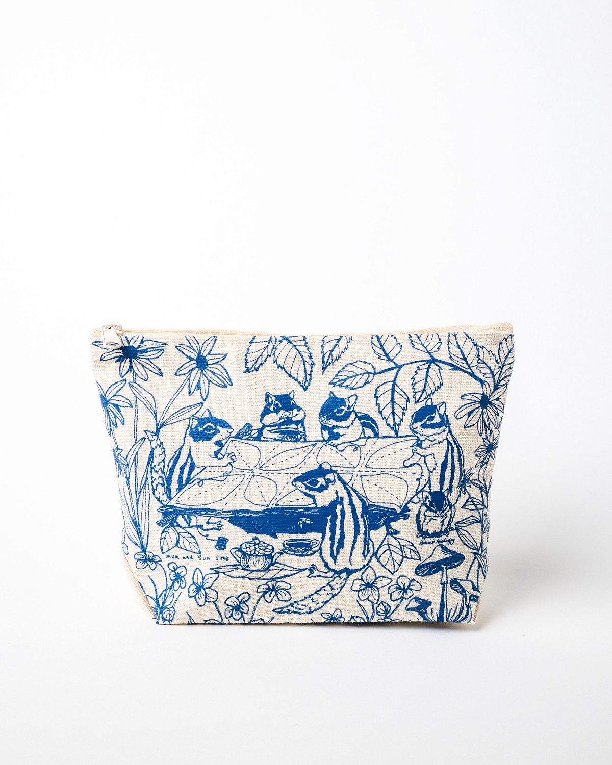 Quilting Chippy Large Zip Pouch | Connecting Threads