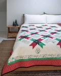 Holiday Magic - Holiday Magic Happy Holidays Cotton Fabric Quilt Kit | ConnectingThreads.com
