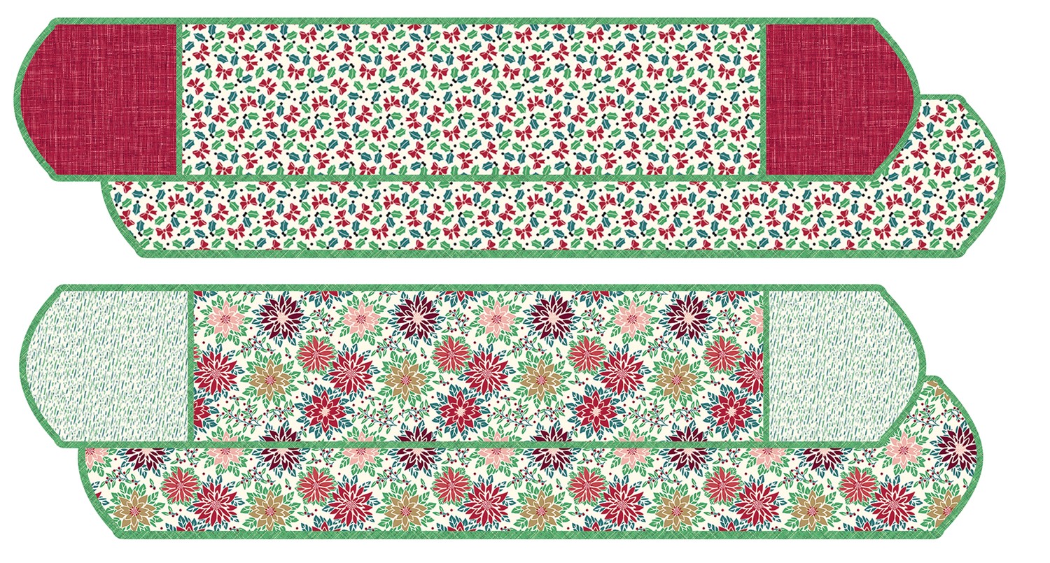 Holiday Magic - Holiday Magic Sassy Mitts Cotton Fabric Quilt Kit | ConnectingThreads.com