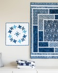 Moonlit Indigo Batiks - Moonlit Indigo Batiks Endless Dance Mini Batik Cotton Fabric Quilt Kit ...