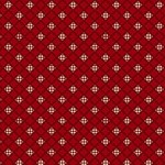Garnets & Gingham - Gingham Lattice-Garnet/Cream Cotton Quilting Fabric Yardage ...