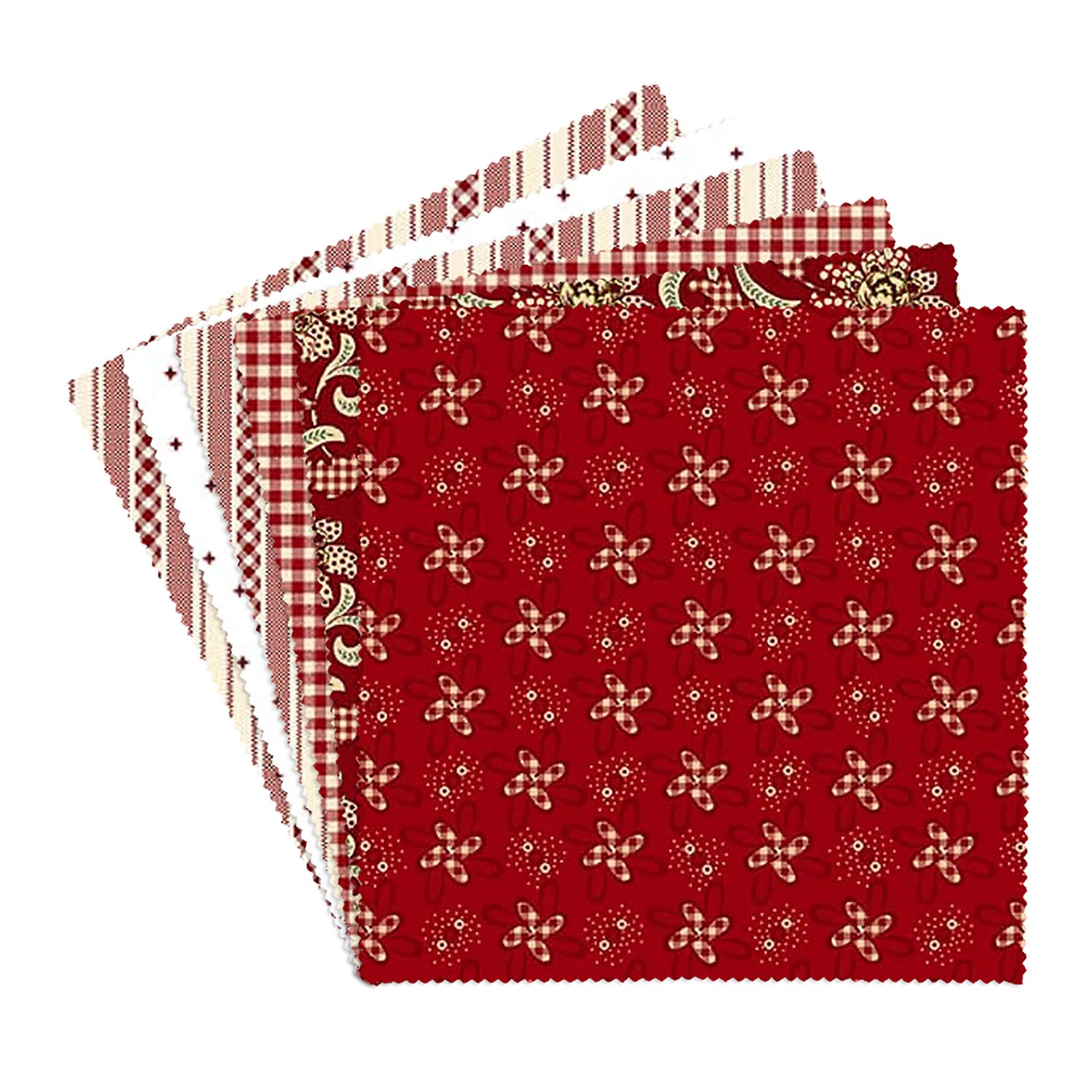 Garnets & Gingham - Garnets & Gingham 10 in Squares | ConnectingThreads.com